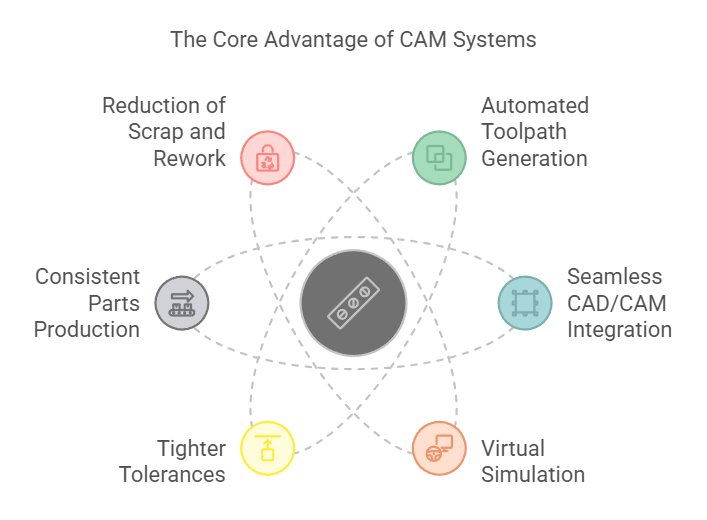 What is one benefit of the CAM system?